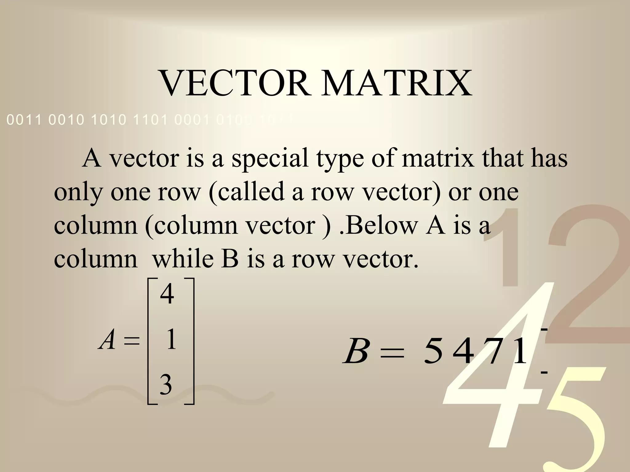 Final matrix ppt | PPT
