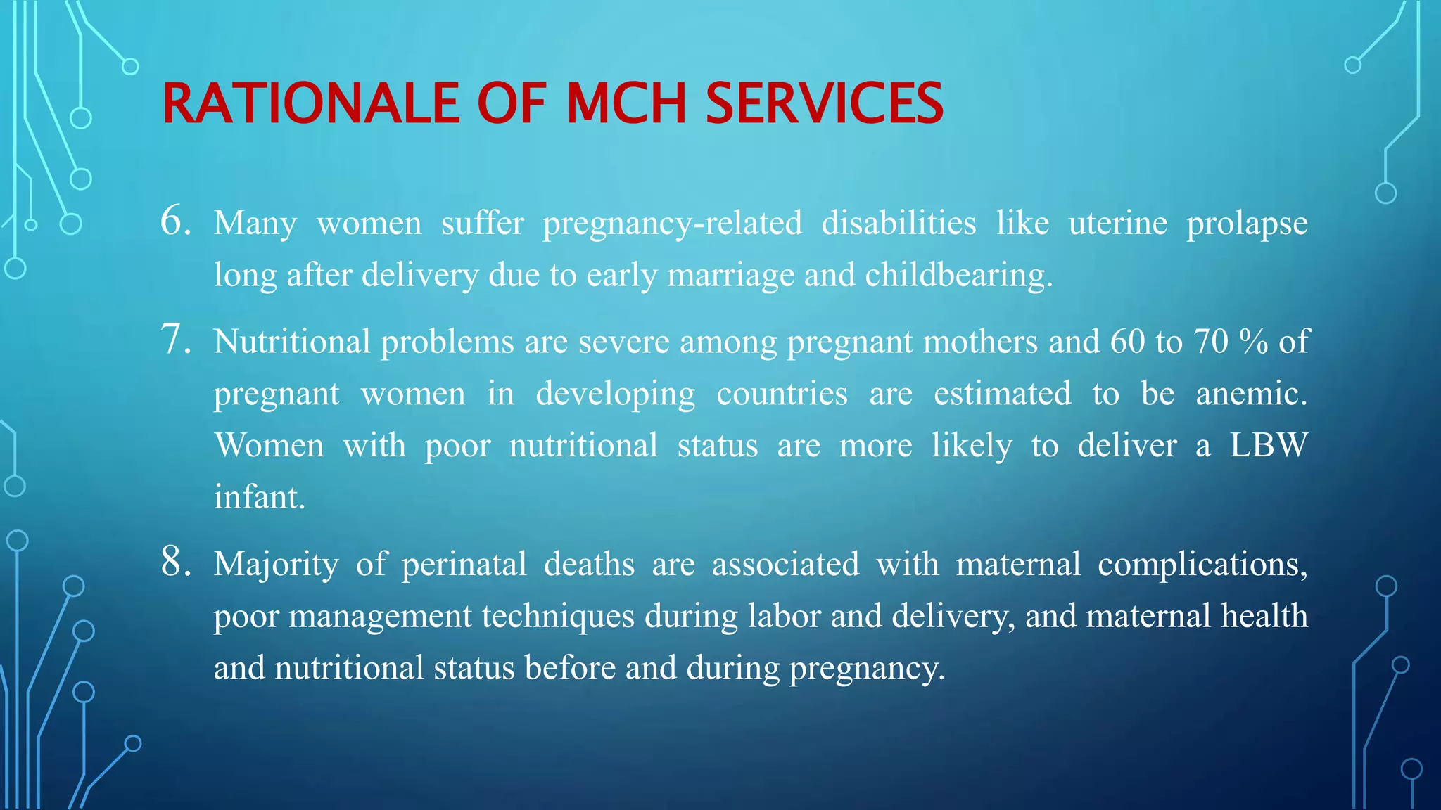 Introduction to Maternal and Child Health | PPTX