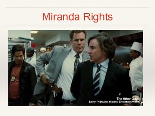 Presentation on a Famous Legal Case: Miranda vs. Arizona | PPT