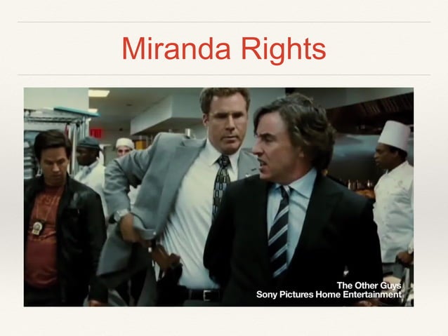 Presentation on a Famous Legal Case: Miranda vs. Arizona | PPT | Law