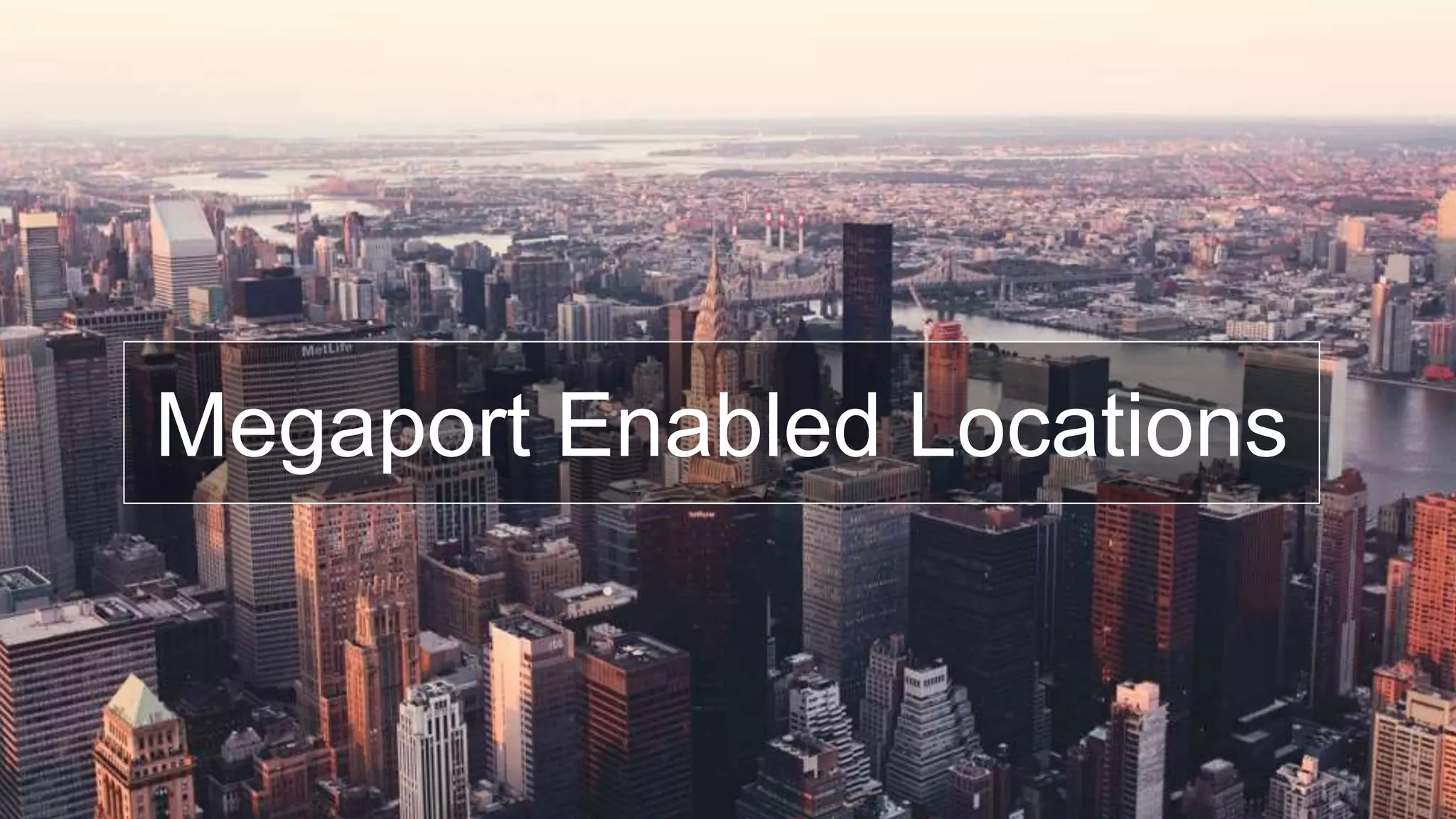 MegaPort: Creating a Better Way for Networks and Cloud to Interconnect | PPTX