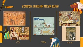 PERKEMBANGAN SENI RUPA MESIR OLEH MUHAMMAD FAUZAN | PPTX