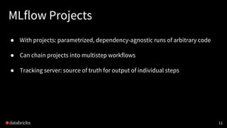 Advanced MLflow: Multi-Step Workflows, Hyperparameter Tuning and Integrating Custom Libraries | PPT