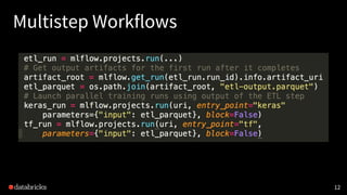 Advanced MLflow: Multi-Step Workflows, Hyperparameter Tuning and Integrating Custom Libraries | PPT