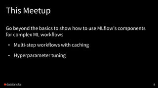 Advanced MLflow: Multi-Step Workflows, Hyperparameter Tuning and Integrating Custom Libraries | PPT