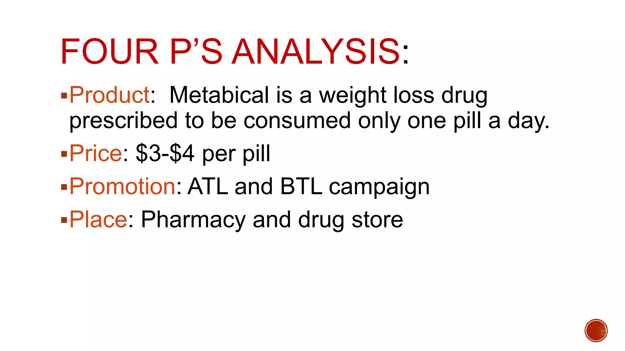 Metabical case study analysis | PPTX