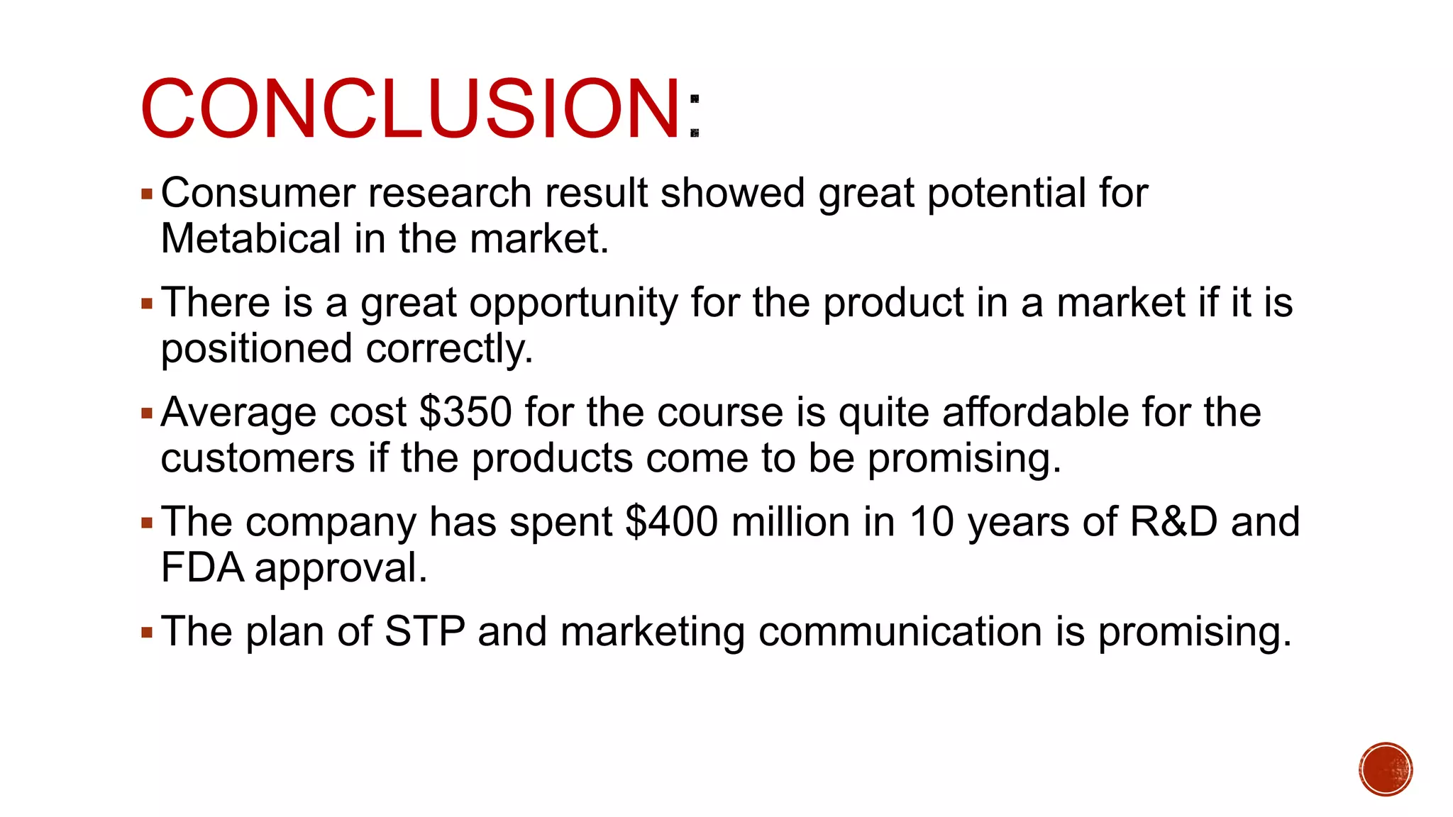 Metabical case study analysis | PPTX