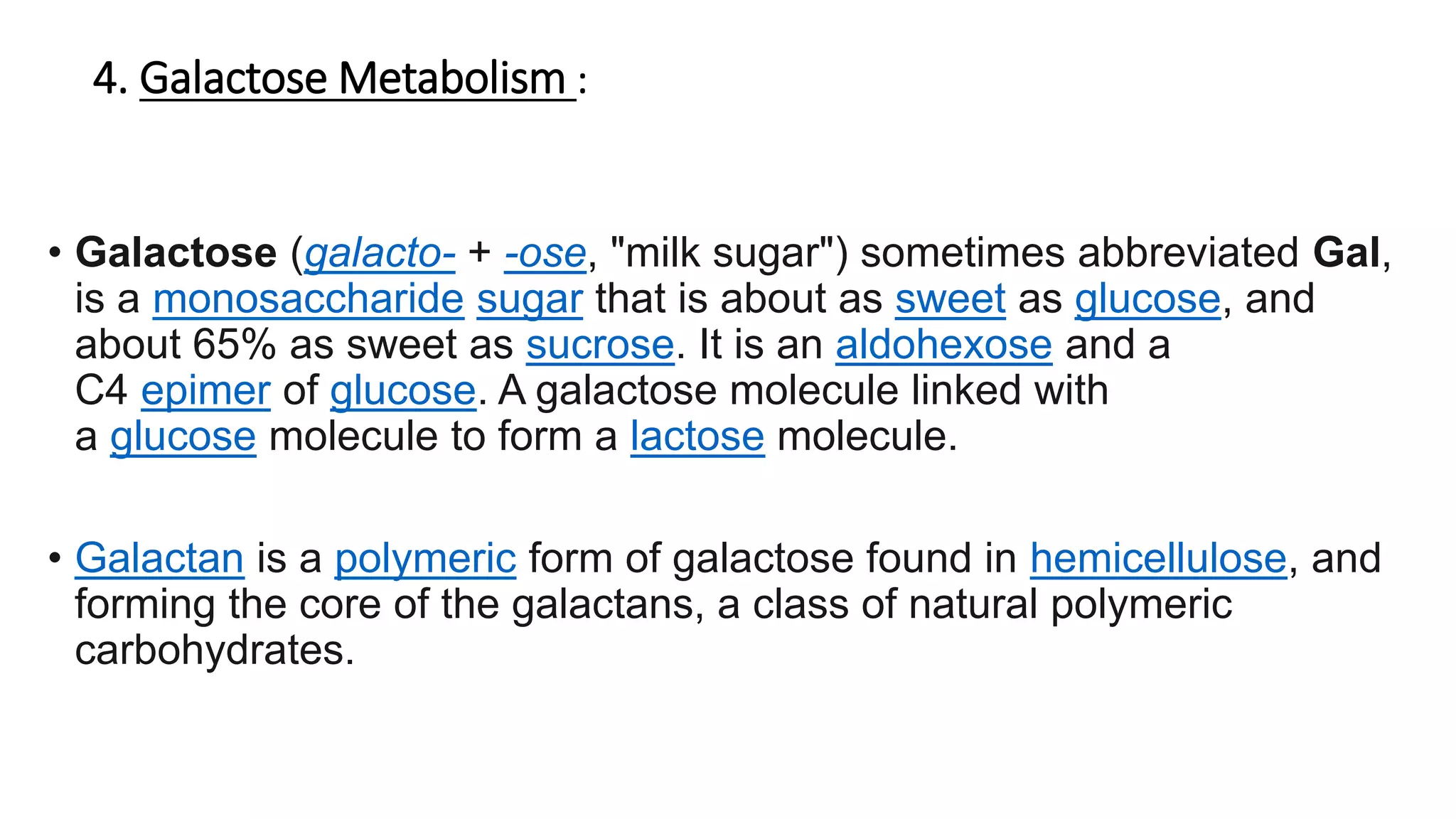 Metabolism of Carbohydrates | PPTX