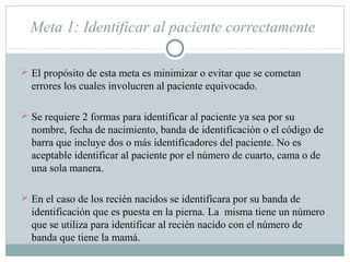 Presentación de las Metas Nacionales de Seguridad | PPT