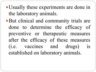 Final methods epidemiology | PPTX