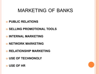 Marketing of Financial Products | PPTX