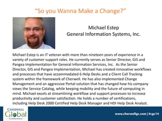 So You Wanna Make a Change? | PPTX