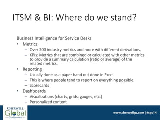 Metrics to Maturity, Intelligence for Innovation: Your Value ...