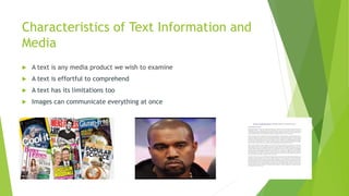 text media information | PPT