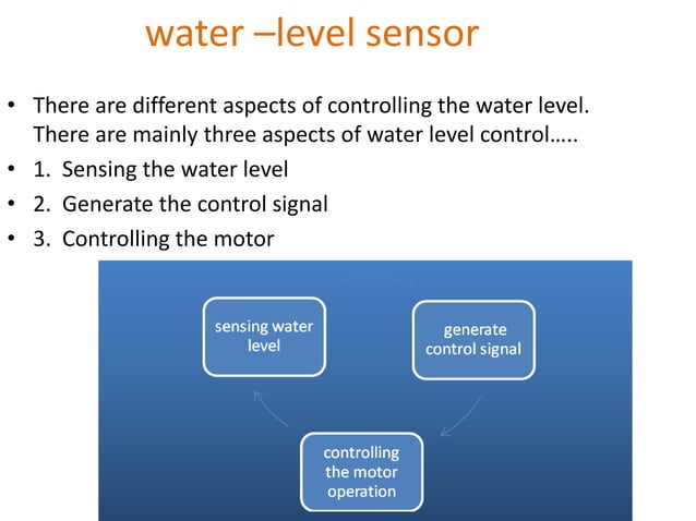 Microcontroller Based Water Level Monitoring Pptx