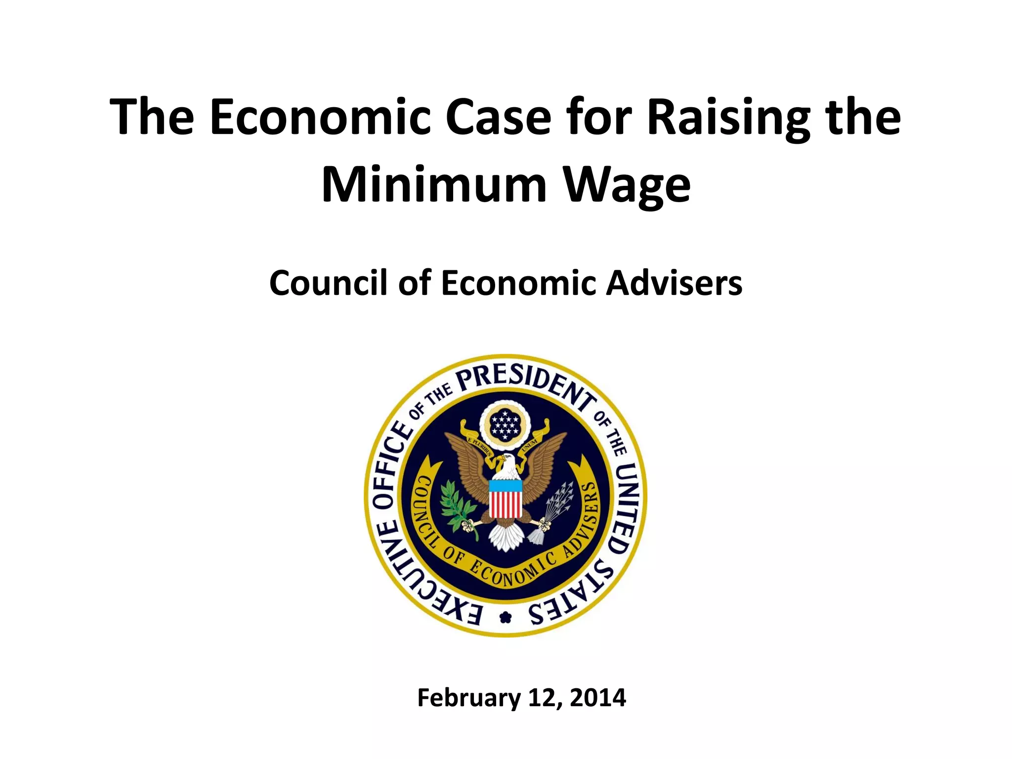 The Economic Case for Raising the Minimum Wage | PDF