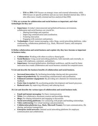 A Review on MPMIS 511: Management Information Systems | PDF