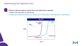 Optimization of Tangential Flow Filtration Applications and Scale Up ...