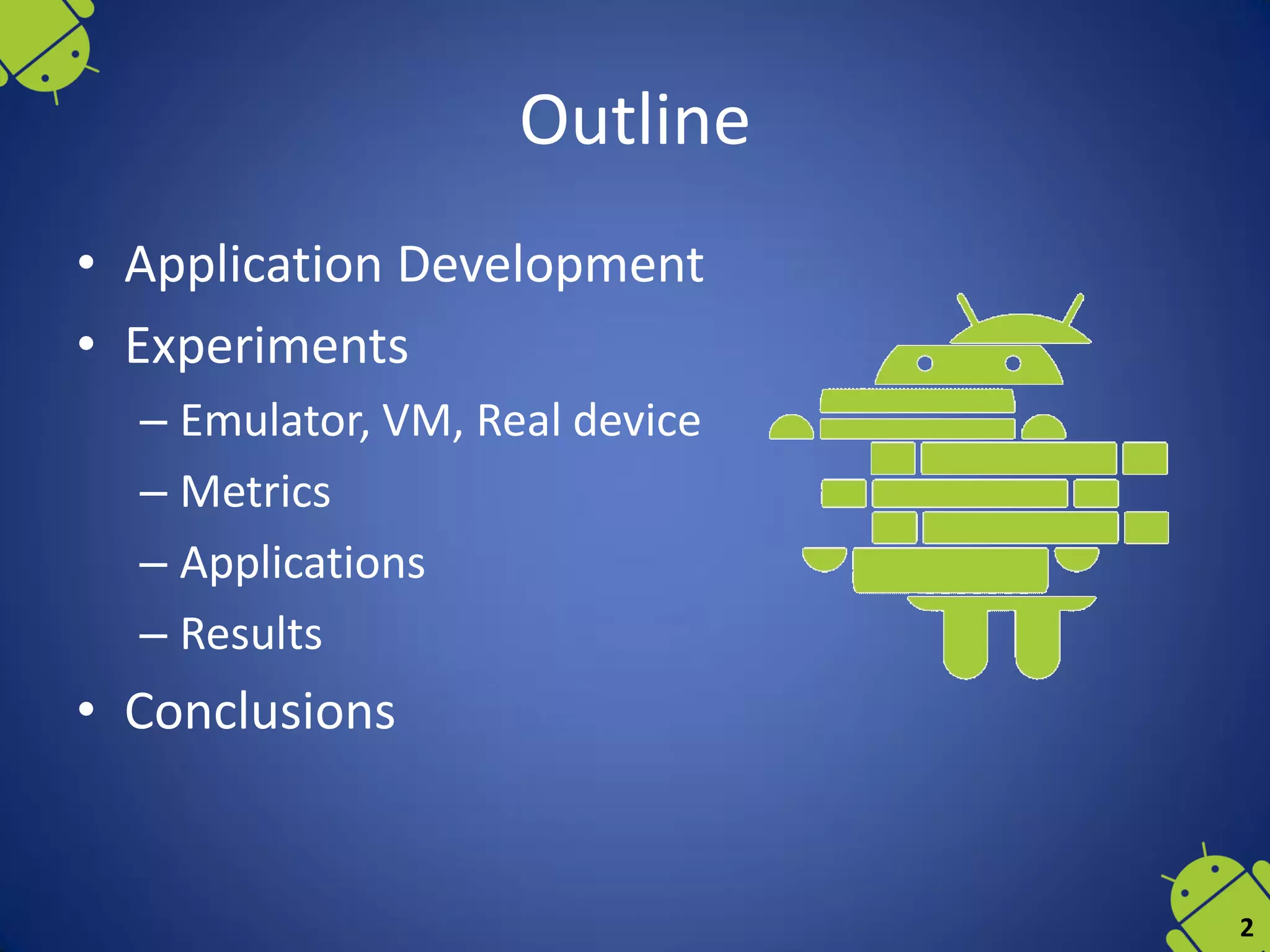 Mobile operating systems - Application Benchmarking | PDF
