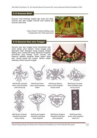 Modul 2 Seni Tekat | PDF