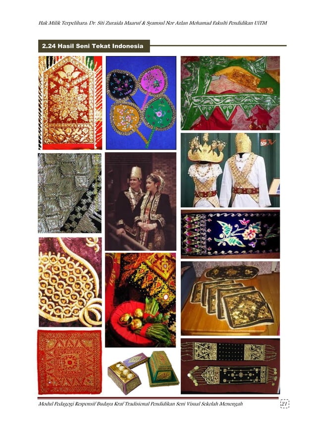 Modul 2 Seni Tekat | PDF