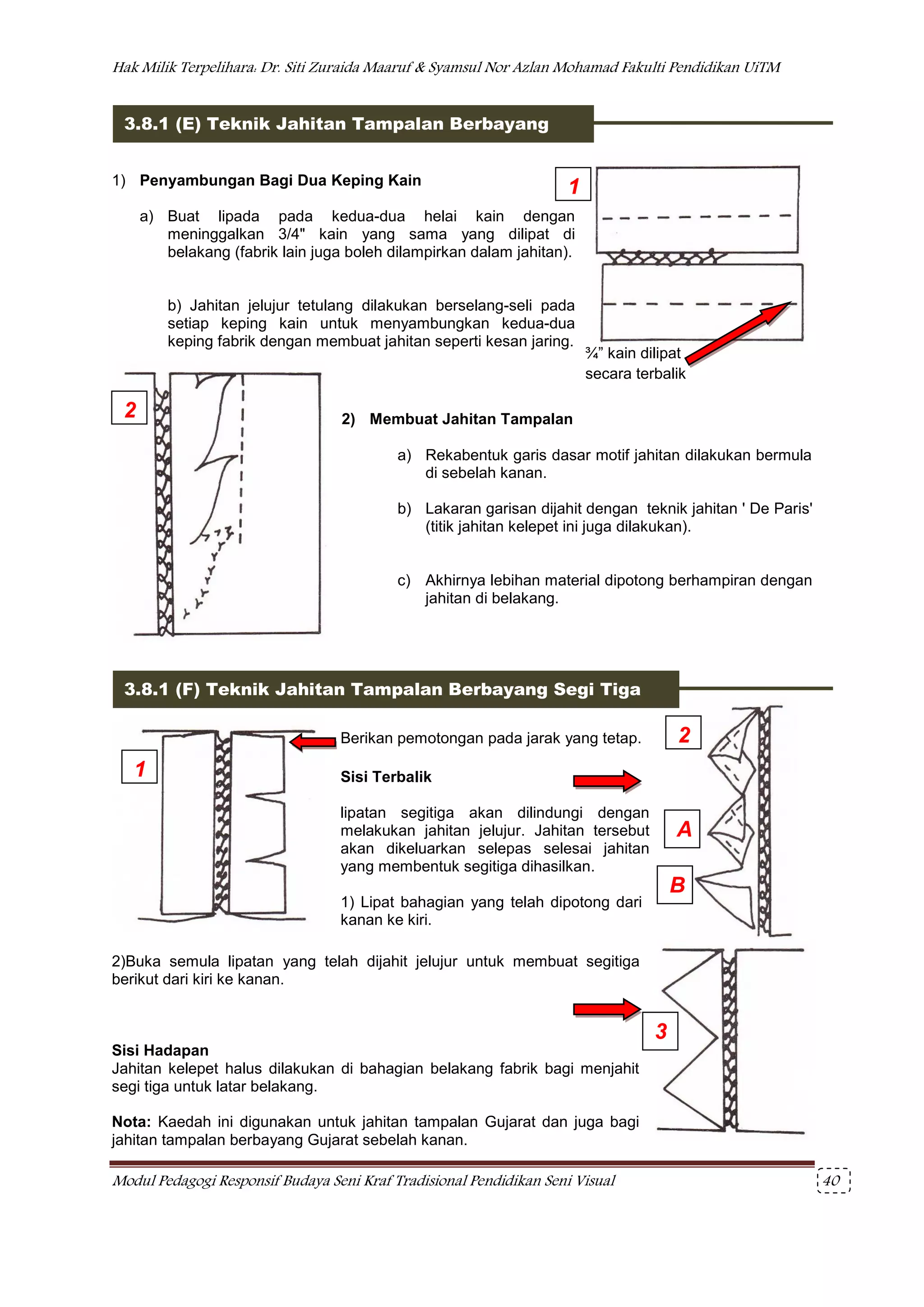 Modul 3 Seni Sulaman | PDF