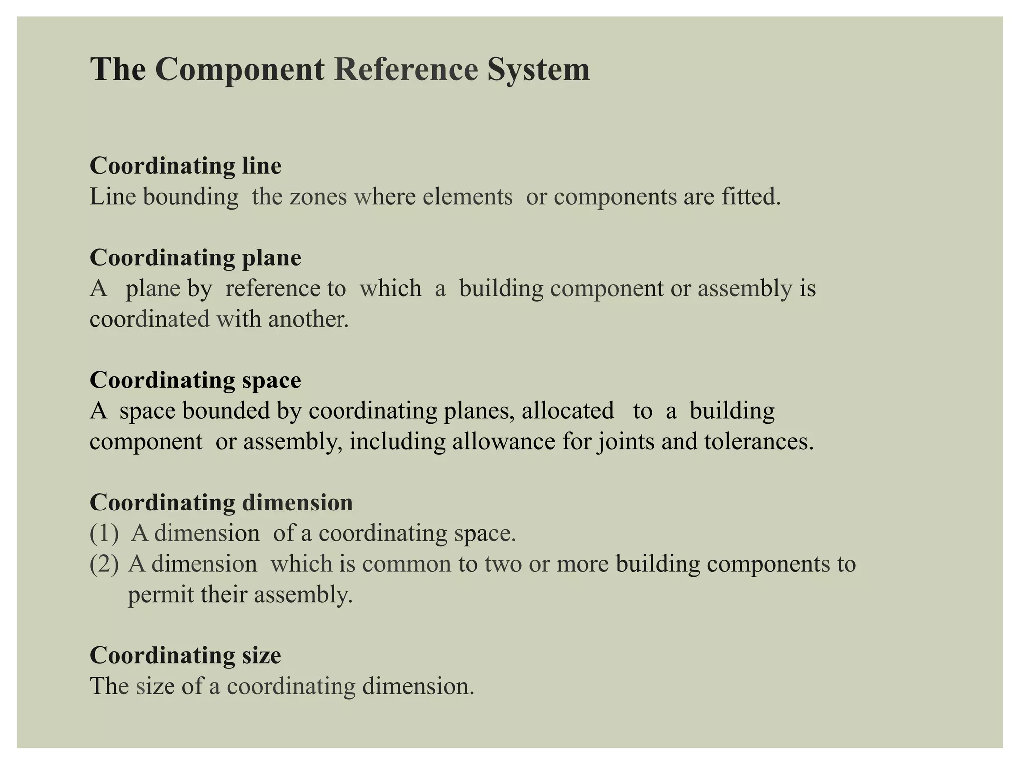 modular coordination | PPT