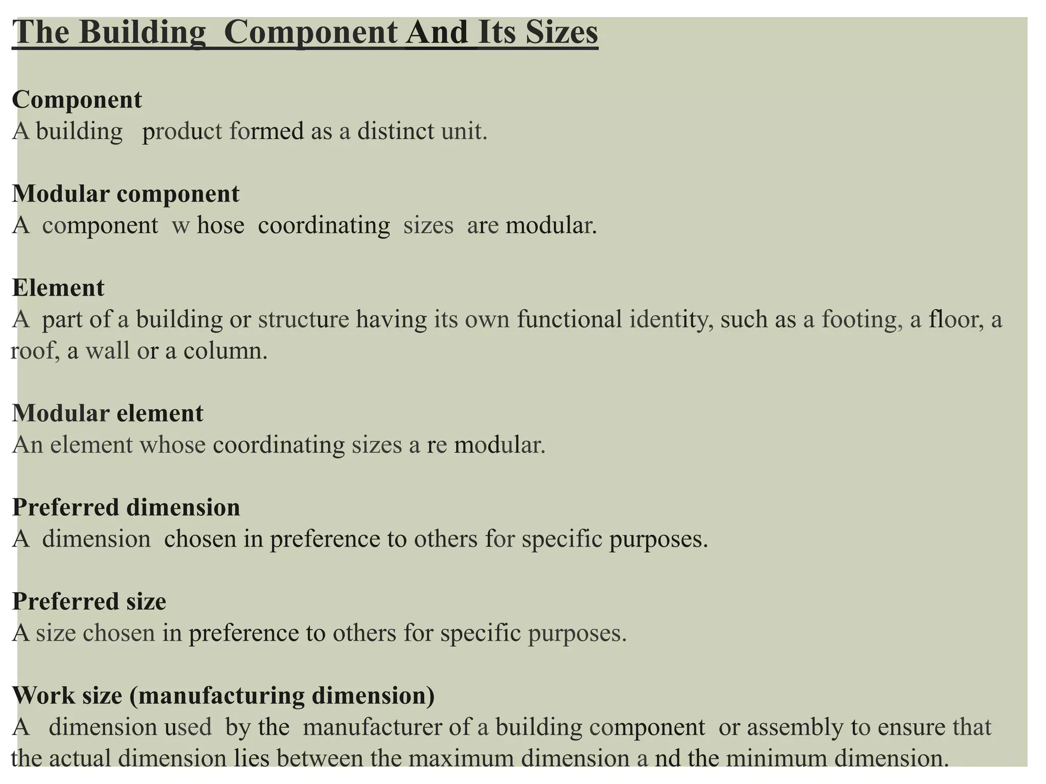 modular coordination | PPT