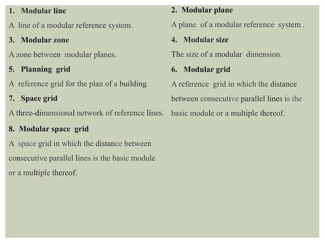 modular coordination | PPT
