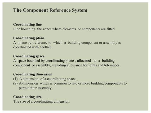 modular coordination | PPT