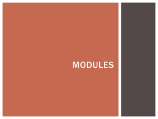 modular coordination | PPT
