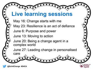 School for Change Agents 2019 - Session 1 | PPTX