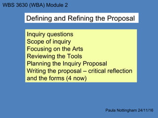 Final module 2 session 2 30.3.17