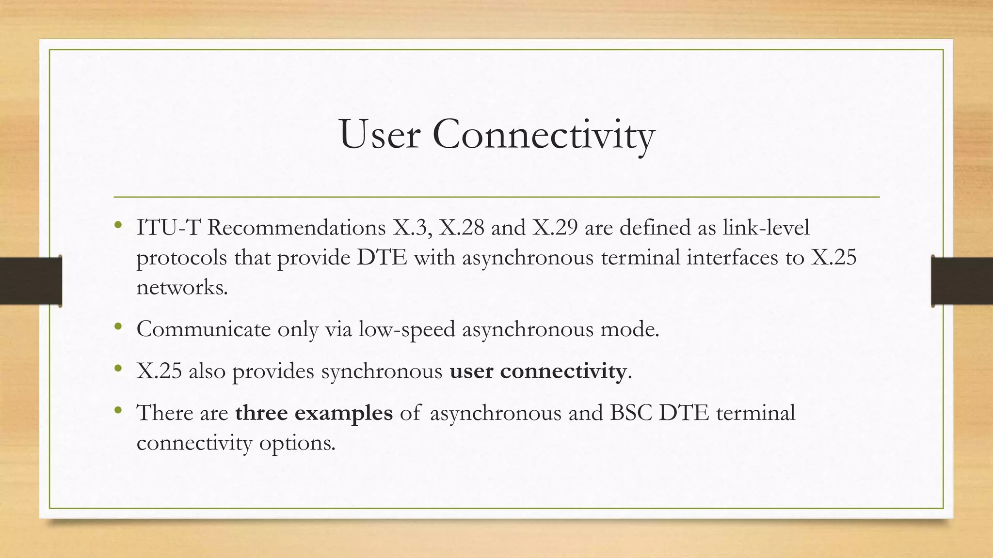 Protocol and Interfaces - IPv4, IPv6, X.25 Protocol, X.75 Protocol | PPTX
