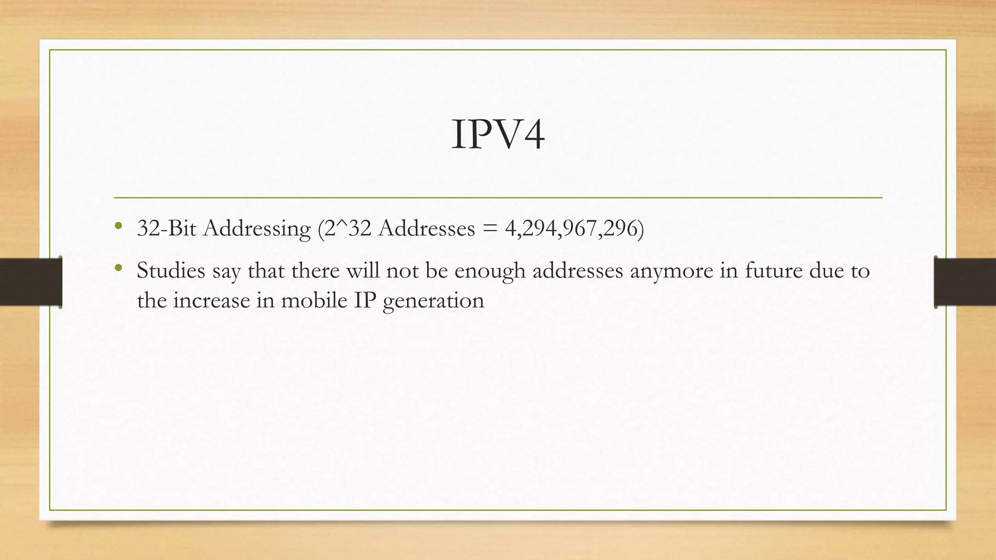 Protocol and Interfaces - IPv4, IPv6, X.25 Protocol, X.75 Protocol | PPTX