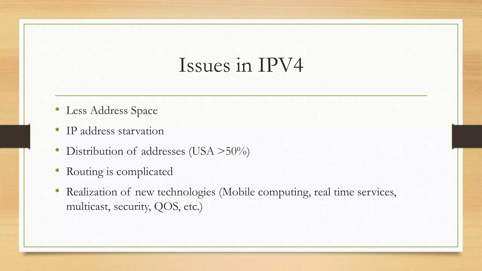 Protocol and Interfaces - IPv4, IPv6, X.25 Protocol, X.75 Protocol | PPTX