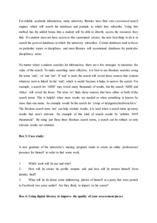 Digital Skills in Healthcare Practice | DOCX