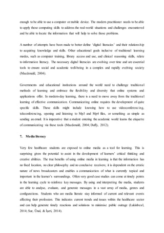 Digital Skills in Healthcare Practice | DOCX