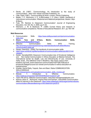 Classroom Communication: An Introduction | DOCX