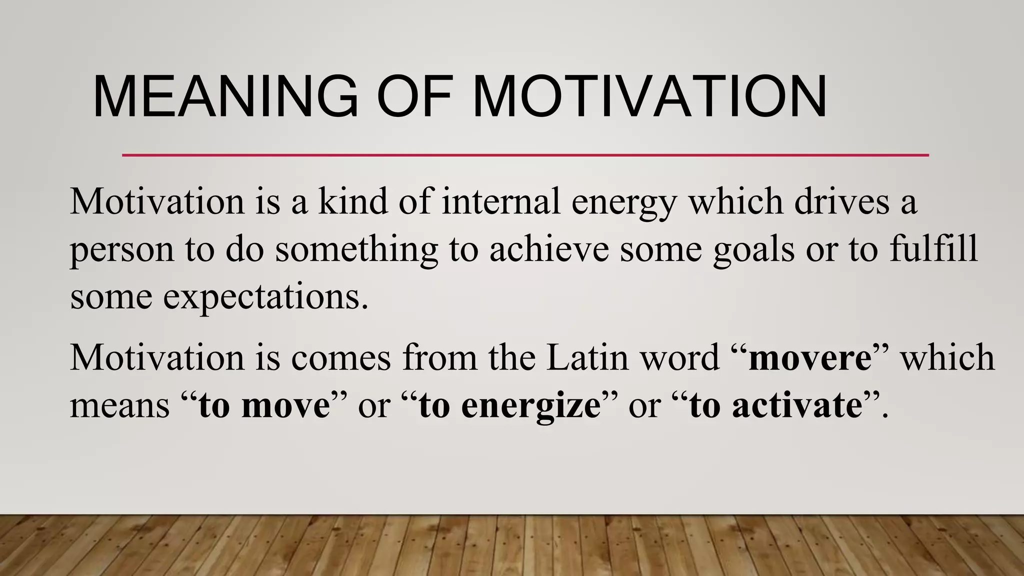 Motivation | PPTX