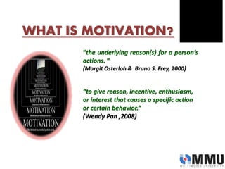 motivation & knowledge management | PPTX