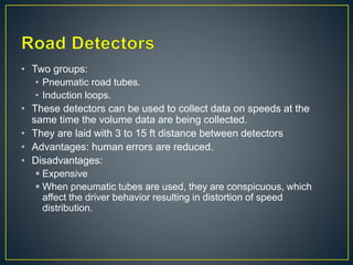 Presentation on Spot Speed Study Analysis for the course CE 454 | PPTX