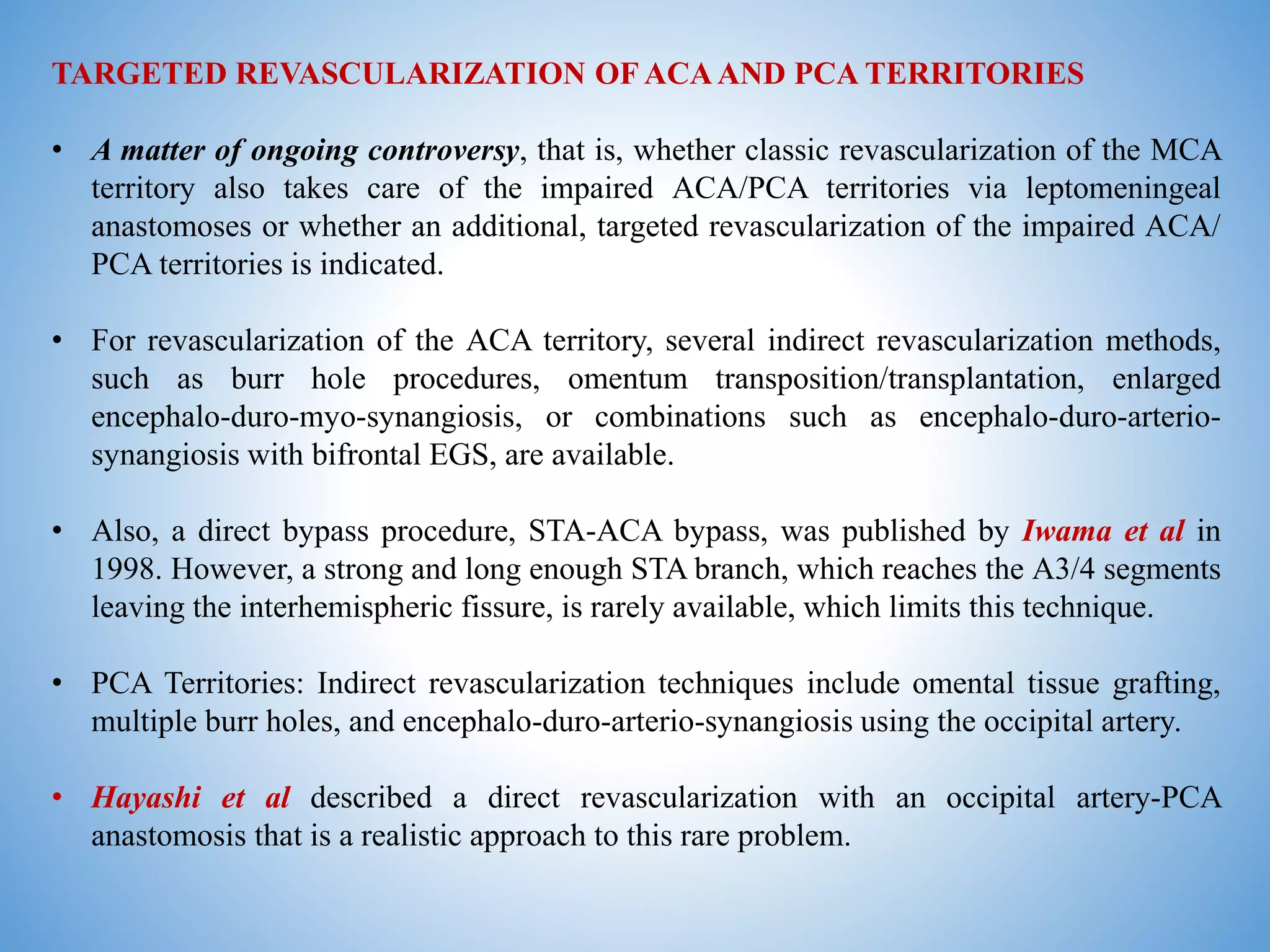 classification, pathophysiology and surgical management MOYAMOYA.pptx ...