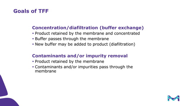 Introduction to Tangential Flow Filtration (TFF) | PDF | Chemistry ...
