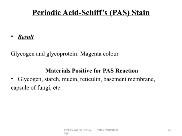 Mucin stains: PAS Alcian blue mucicarmine stain.pptx