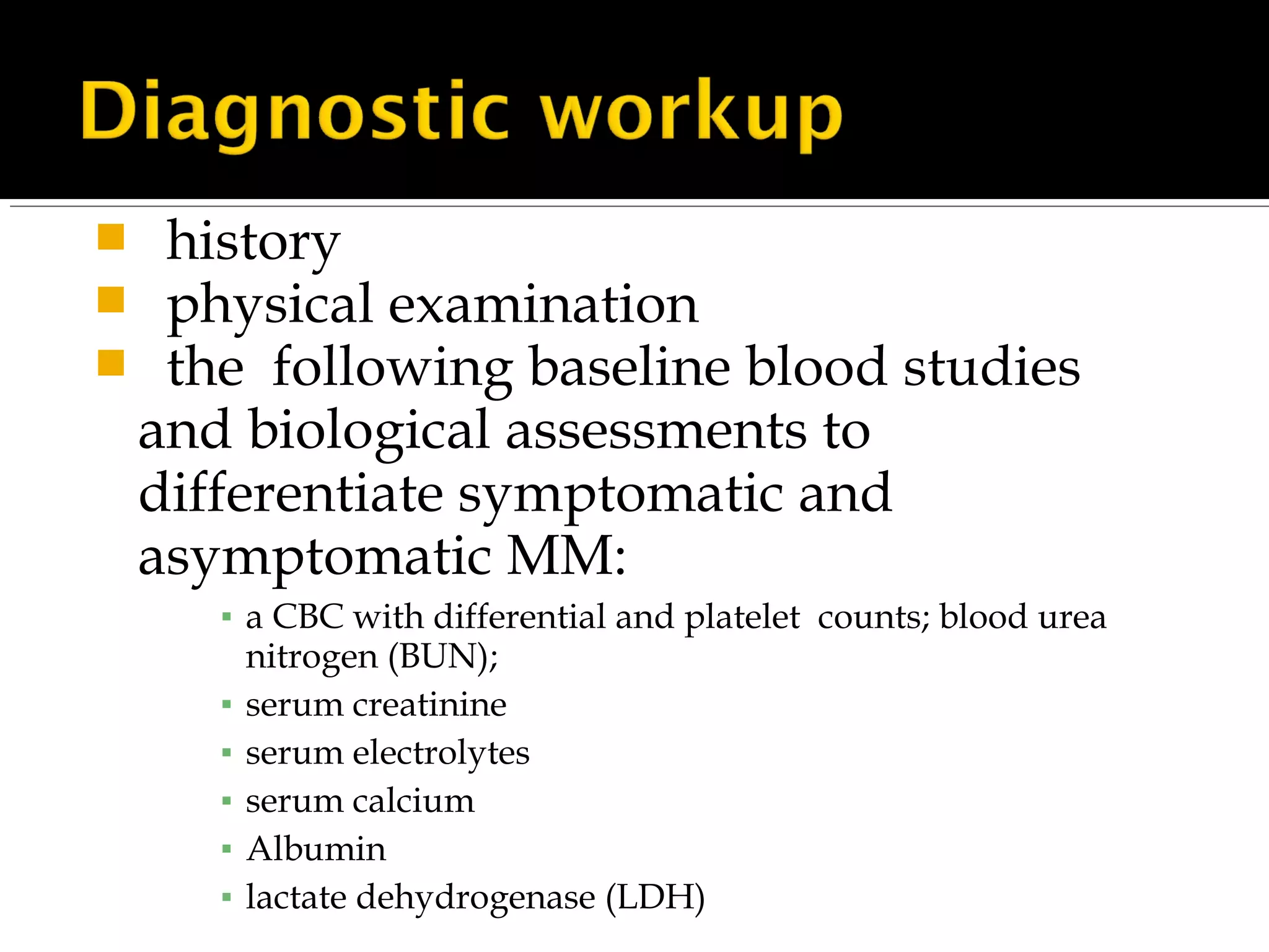 Final multiple myeloma | PPT