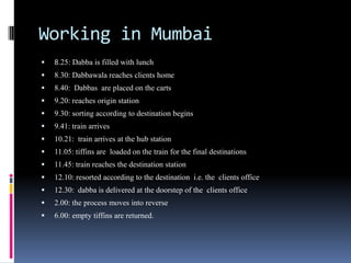 Mumbai Dabbawalas - Replicating its supply chain model in Delhi city.ppt