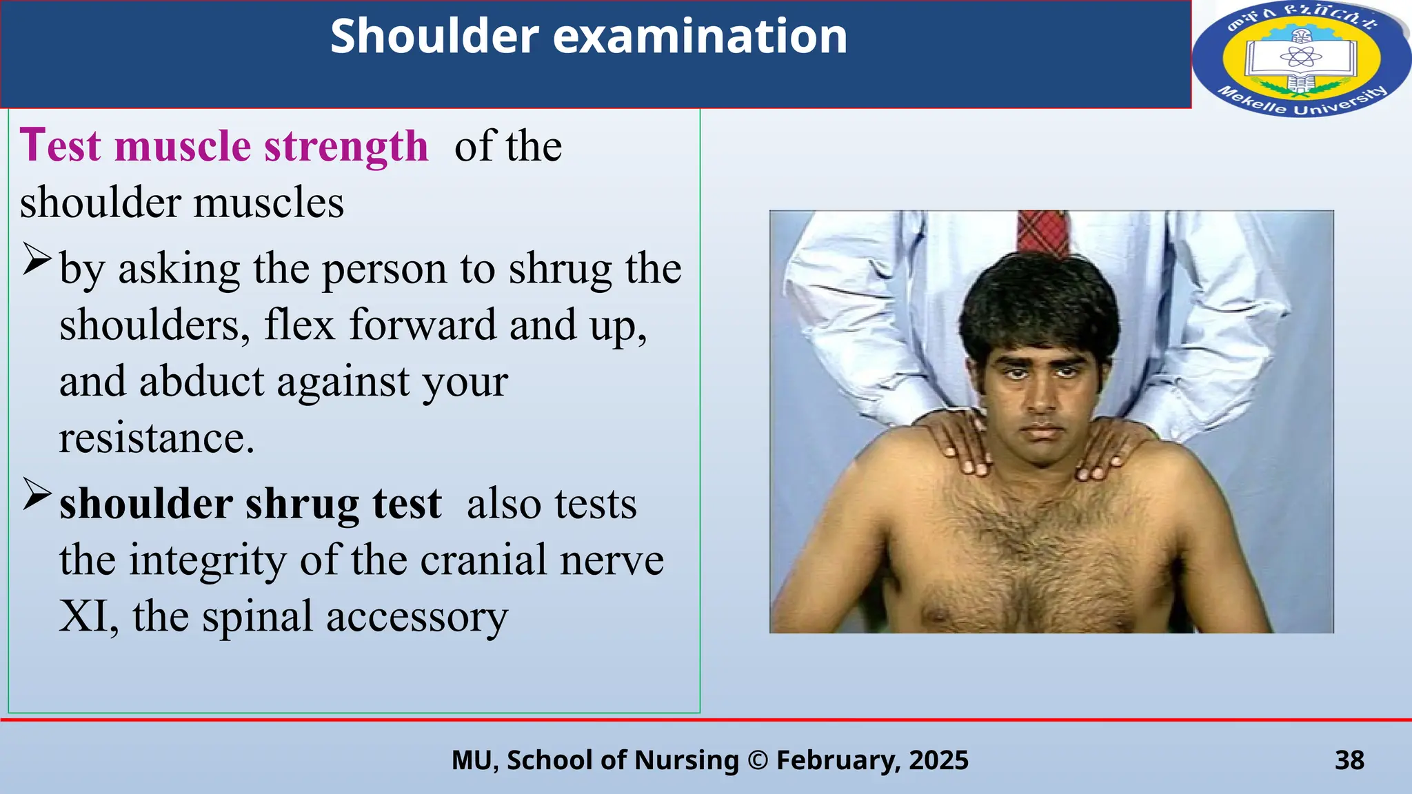 Musculoskeletal system Physical examination | PPT