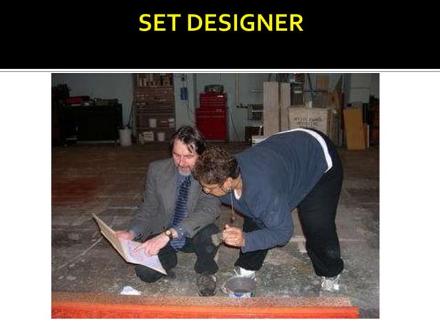 Roles in Stage Production | PPTX | Screenwriting | Content Production