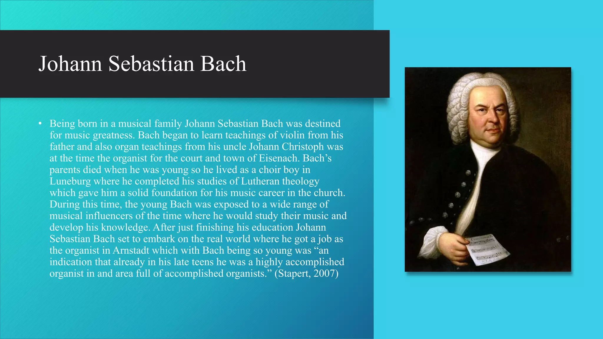 Johann Sebastian Bach | PPTX
